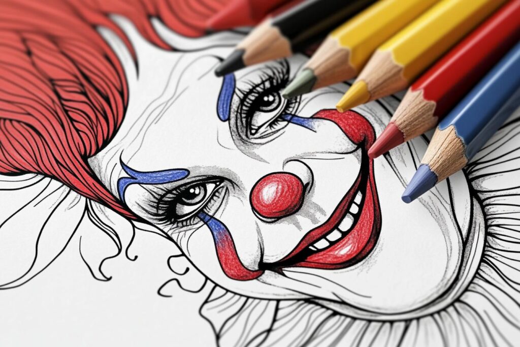 Clown Coloring Pages : Color Your Way to Fun and Creativity ...