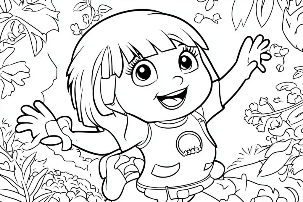 Bloop Coloring Pages : Coloring Fun with Bloop Characters – MrColoring.Com