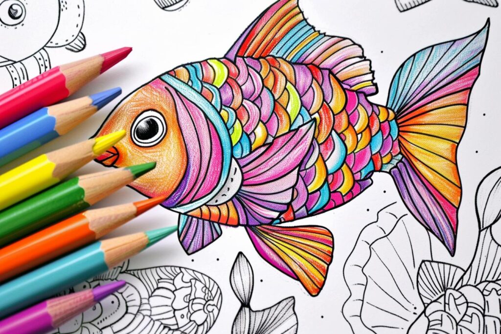 Rainbow Fish Coloring Pages : Fun & Creative Coloring Pages for Kids ...